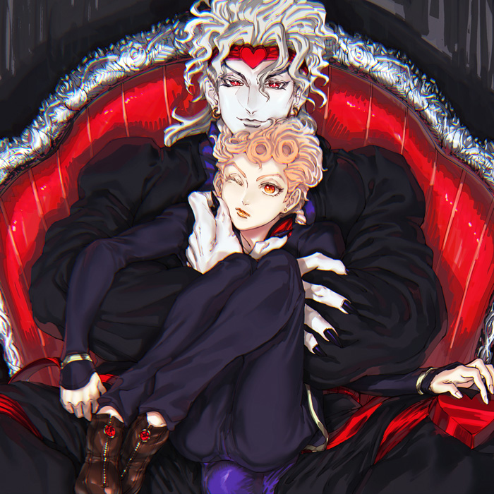 죠죠 역대 죠죠에게 DIO를 그려보게 한 만화