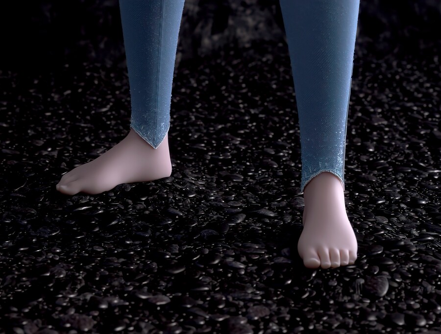 안나는 엘사 발냄새 매일 맡겠지 | 분리수거