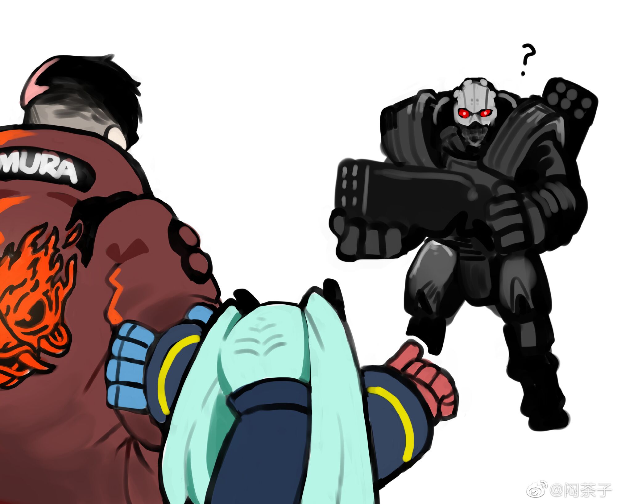 사펑)[스포]엣지러너 해피엔딩 보는 만화.jpg | 유머 게시판