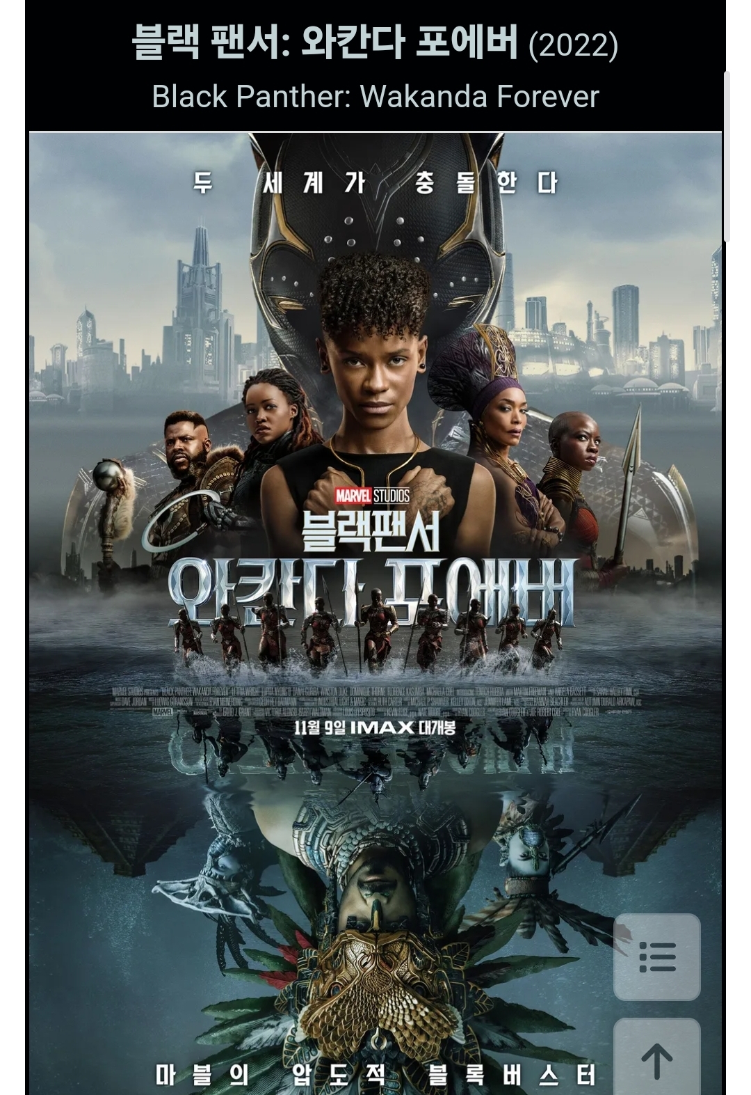 MCU 둠스데이 와칸다편에서 빵터진 댓글