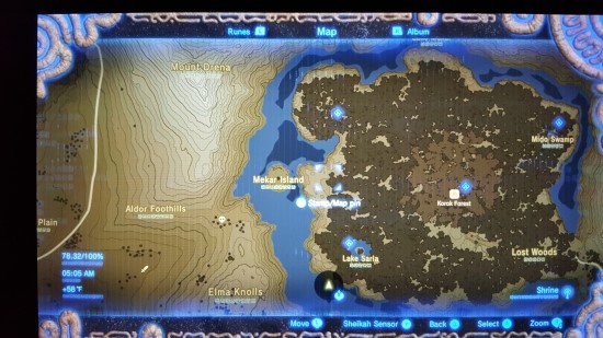 Mekar Island 에 대해 아시는 분 계신가요? | 젤다의 전설: 대지의 기적