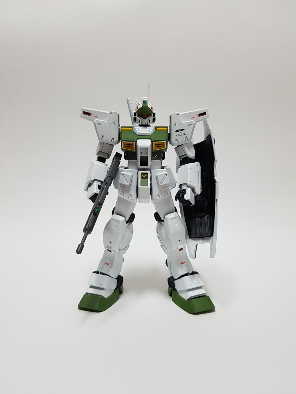 MG 짐 커스텀 에우고 컬러 (RGM-79N GM CUSTOM AEUG) | 프라모델 캐릭터모형 갤러리
