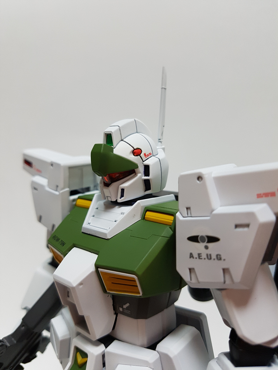 MG 짐 커스텀 에우고 컬러 (RGM-79N GM CUSTOM AEUG) | 프라모델 캐릭터모형 갤러리