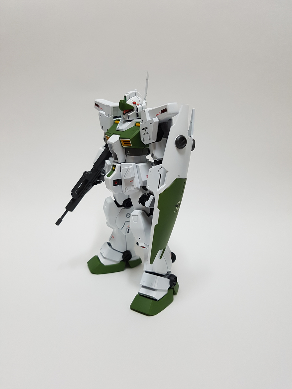 MG 짐 커스텀 에우고 컬러 (RGM-79N GM CUSTOM AEUG) | 프라모델 캐릭터모형 갤러리