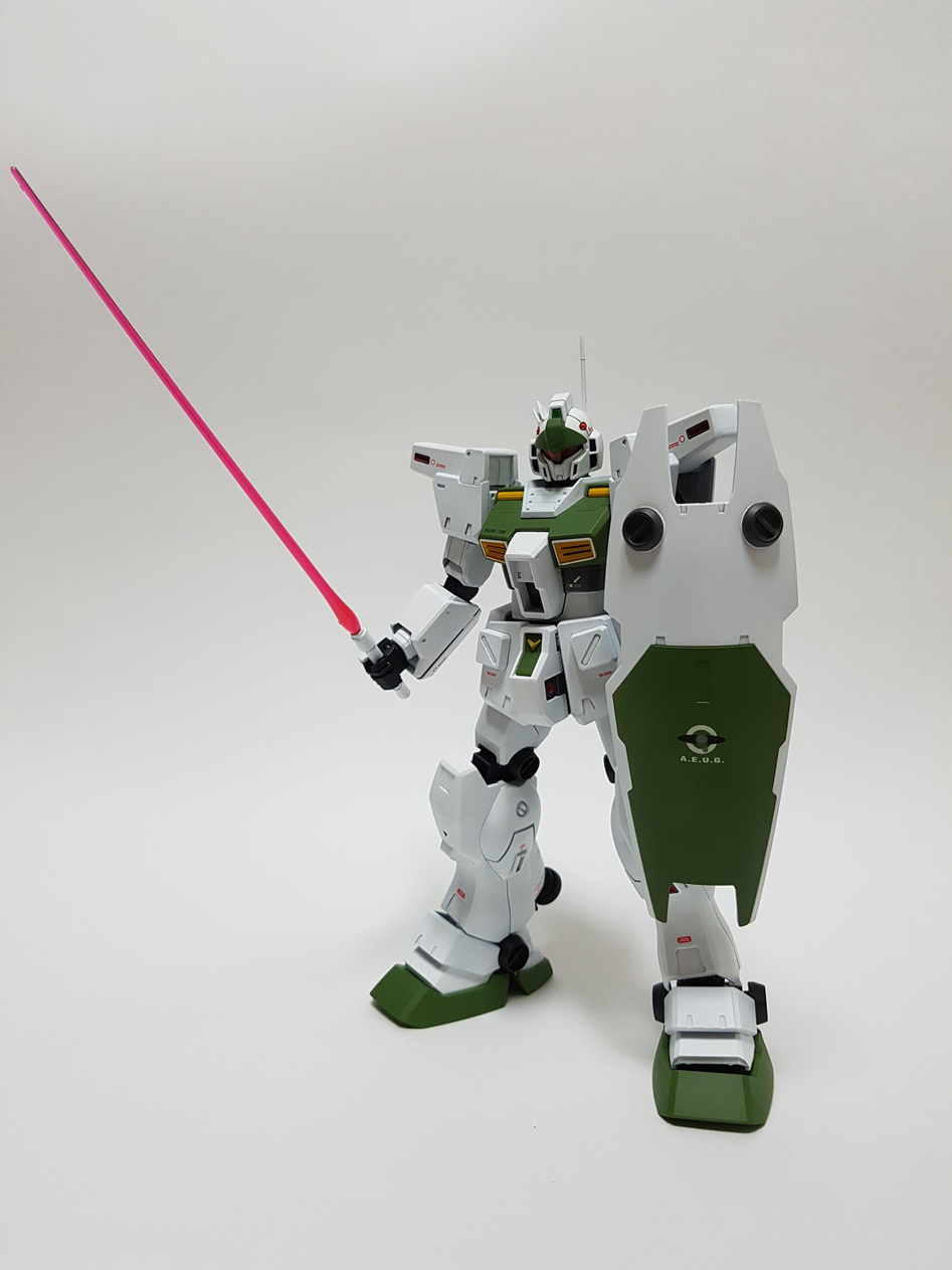 MG 짐 커스텀 에우고 컬러 (RGM-79N GM CUSTOM AEUG) | 프라모델 캐릭터모형 갤러리