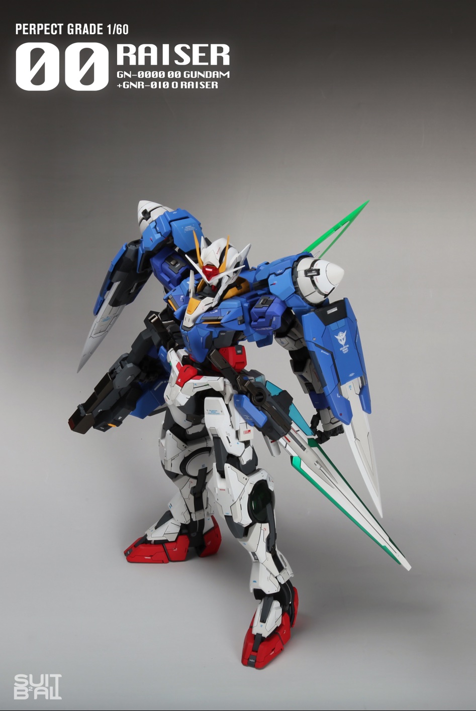 PG 더블오라이저 완성 OO RAISER FINAL(完成) | 프라모델 캐릭터모형 갤러리