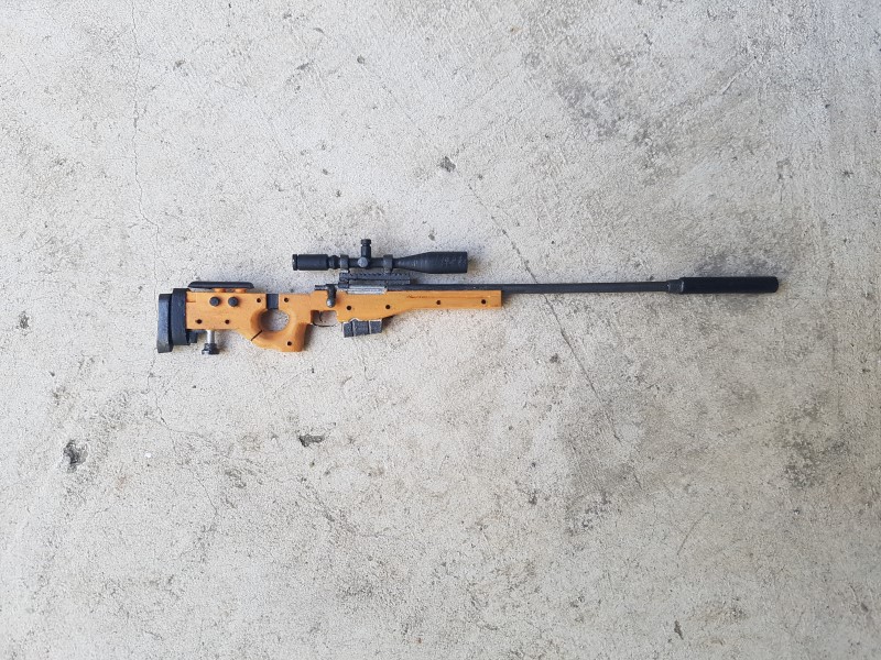 Kar98k , AWM-suppressor 만드는법! [1:10,나무젓가락 공예] | 프라모델 스케일모형 갤러리