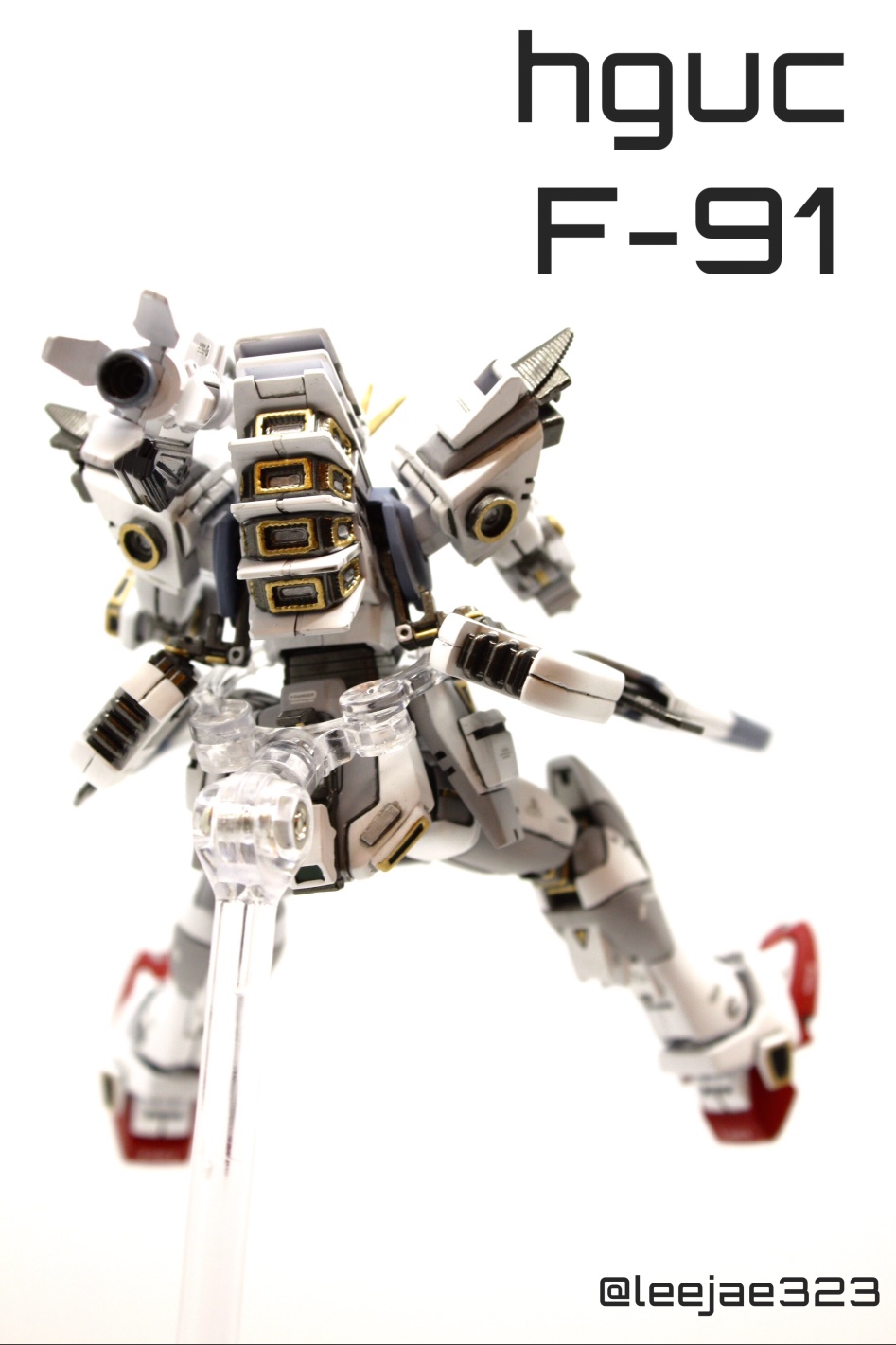 [hguc] F-91 디테일업 작업해 보았습니다. | 프라모델 캐릭터모형 갤러리