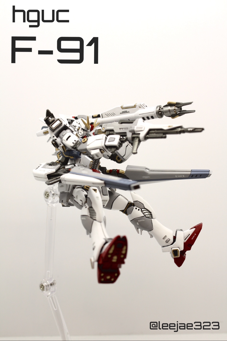 [hguc] F-91 디테일업 작업해 보았습니다. | 프라모델 캐릭터모형 갤러리