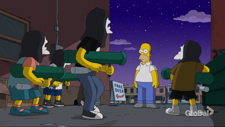 [심슨가족] 드디어 성공한 복수 | 애니메이션 갤러리