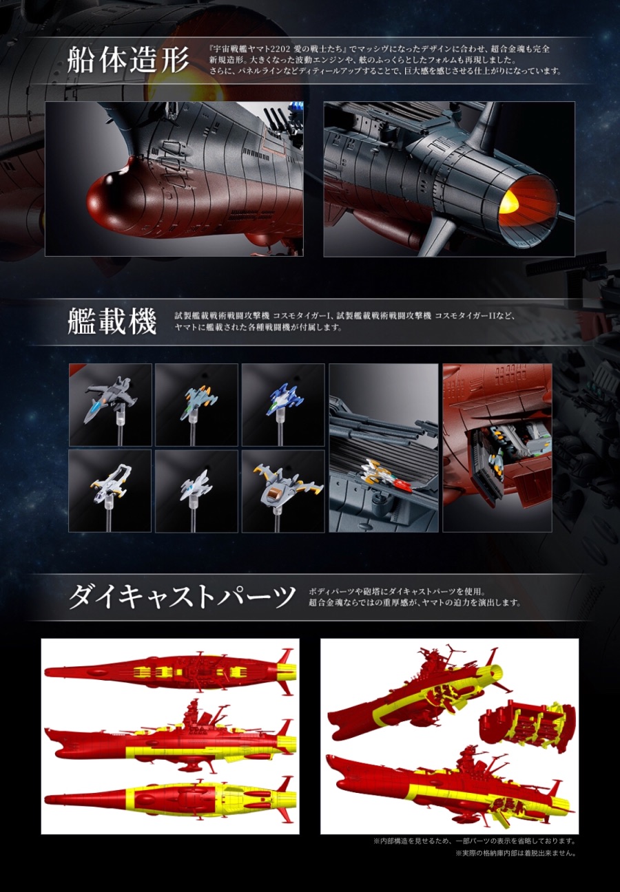 초합금혼 GX86 우주 전함 야마토 2202 특설페이지