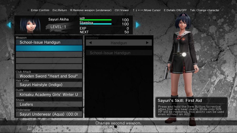 SGZH 스쿨걸 좀비헌터 - B급 미소녀 좀비슈팅~ | PC패키지 스샷