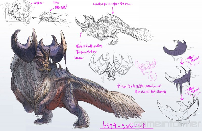 몬스터헌터 월드: 아이스본 - 버프바로 컨셉 아트 | 플레이스테이션 정보