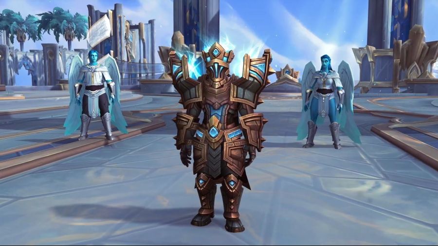 오늘까지 나온 성약 방어구 룩과 망토 룩. | 월드 오브 워크래프트: 용군단