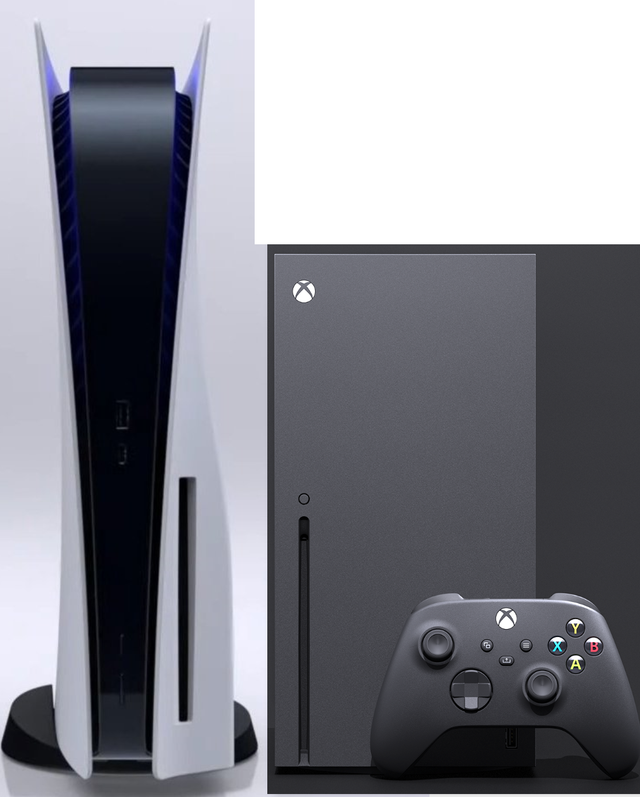 XSX vs PS5 본체 & 컨트롤러 사이즈 비교 | 엑스박스 정보