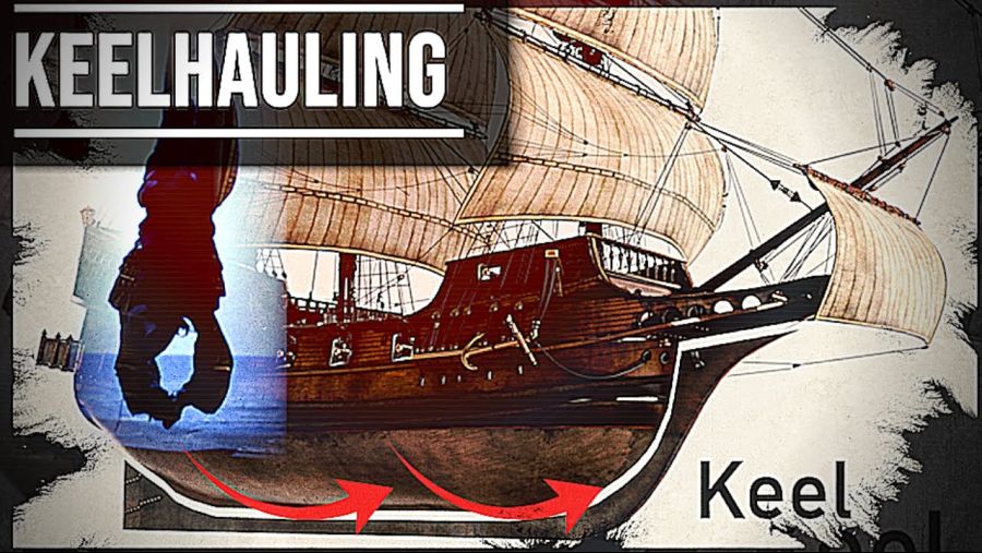 옛날의 잔인한 형벌 Keelhauling