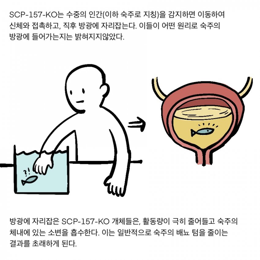 SCP툰) SCP-157-KO_화장실 갈 시간도 아깝다 | (백업)유머 게시판(2020-2021)