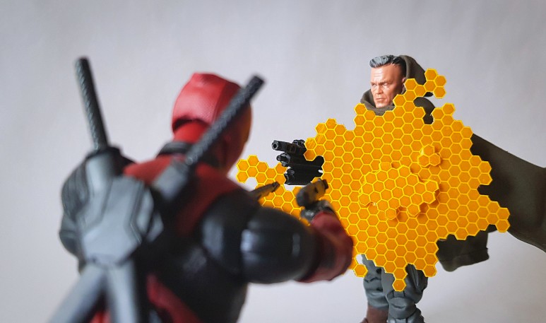 마블레전드 케이블 방패 커스텀(PSIONIC SHIELD) | 피규어 갤러리