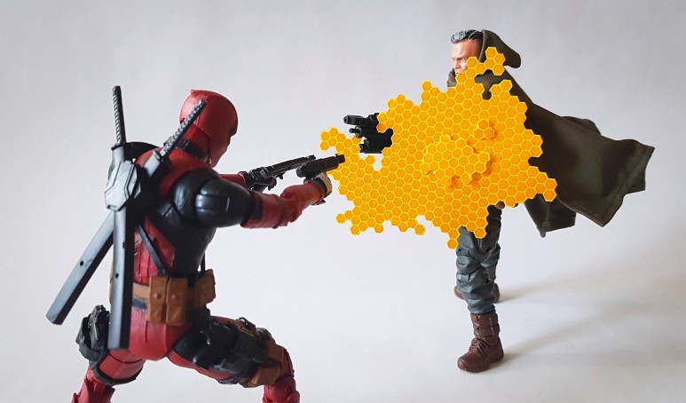 마블레전드 케이블 방패 커스텀(PSIONIC SHIELD) | 피규어 갤러리