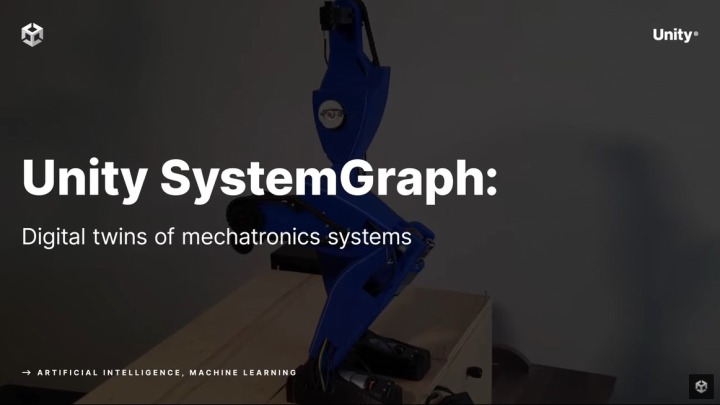 유니티, 유니티 시뮬레이션 프로 및 유니티 시스템그래프 출시