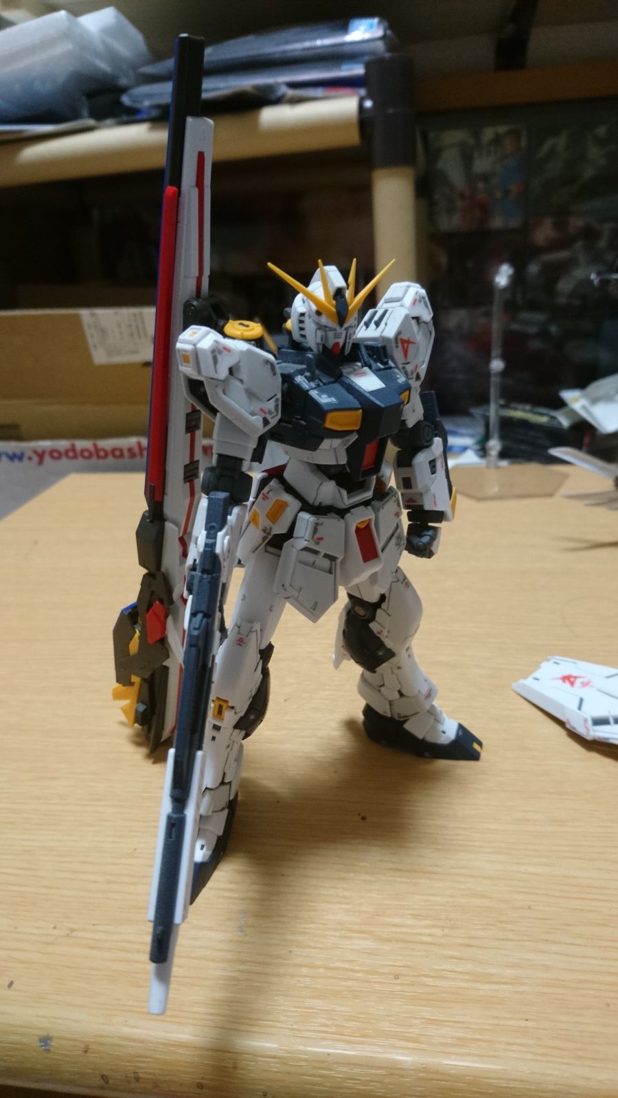 RG RX-93ff 뉴 건담 + 핀 판넬 조합 사진 | 프라모델 정보