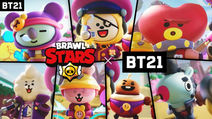 IPX, BT21 브롤스타즈와 콜라보레이션 공개