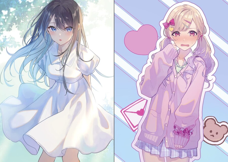 [경험 많은 너와 경험 없는 내가 사귀게 된 이야기] 5권 표지, 만화 1권 표지 | 만화책 라노벨 도서 웹툰 정보