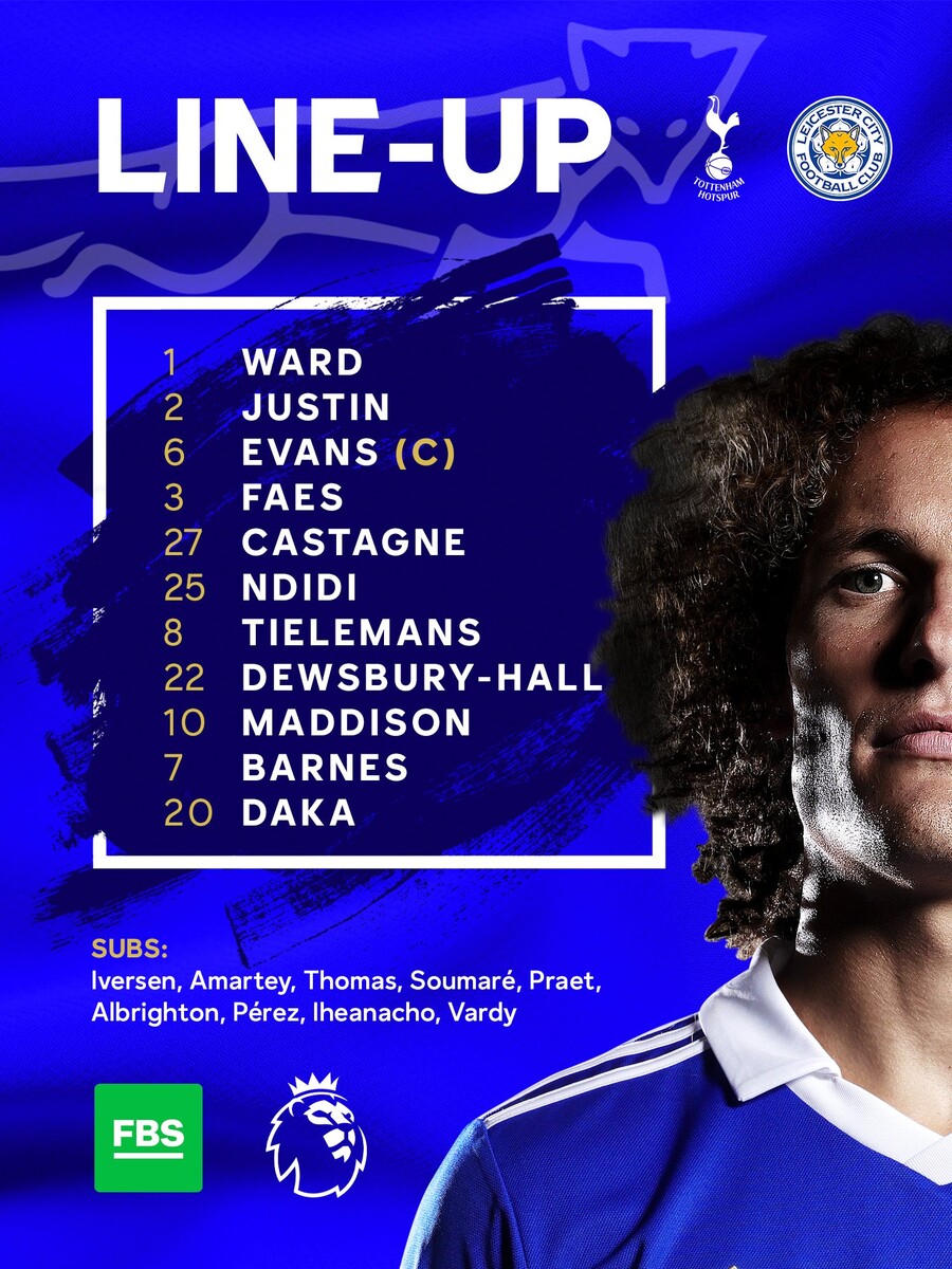 [EPL 8R] '손흥민 벤치' 토트넘 레스터시티전 명단 발표 | 스포츠 정보