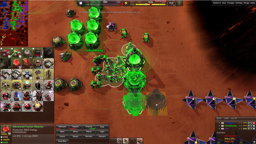 Beyond All Reason 토탈 어나이얼레이션의 정신적 후속작