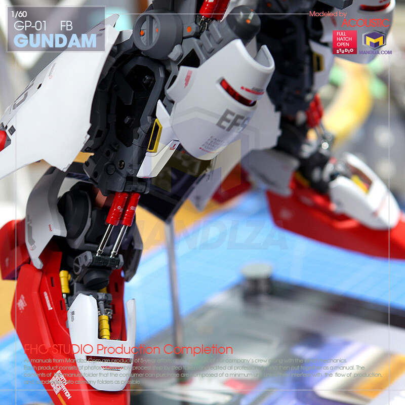 PG] GP-01 FB Hatch Open Version 완성작 | 프라모델 캐릭터모형 갤러리