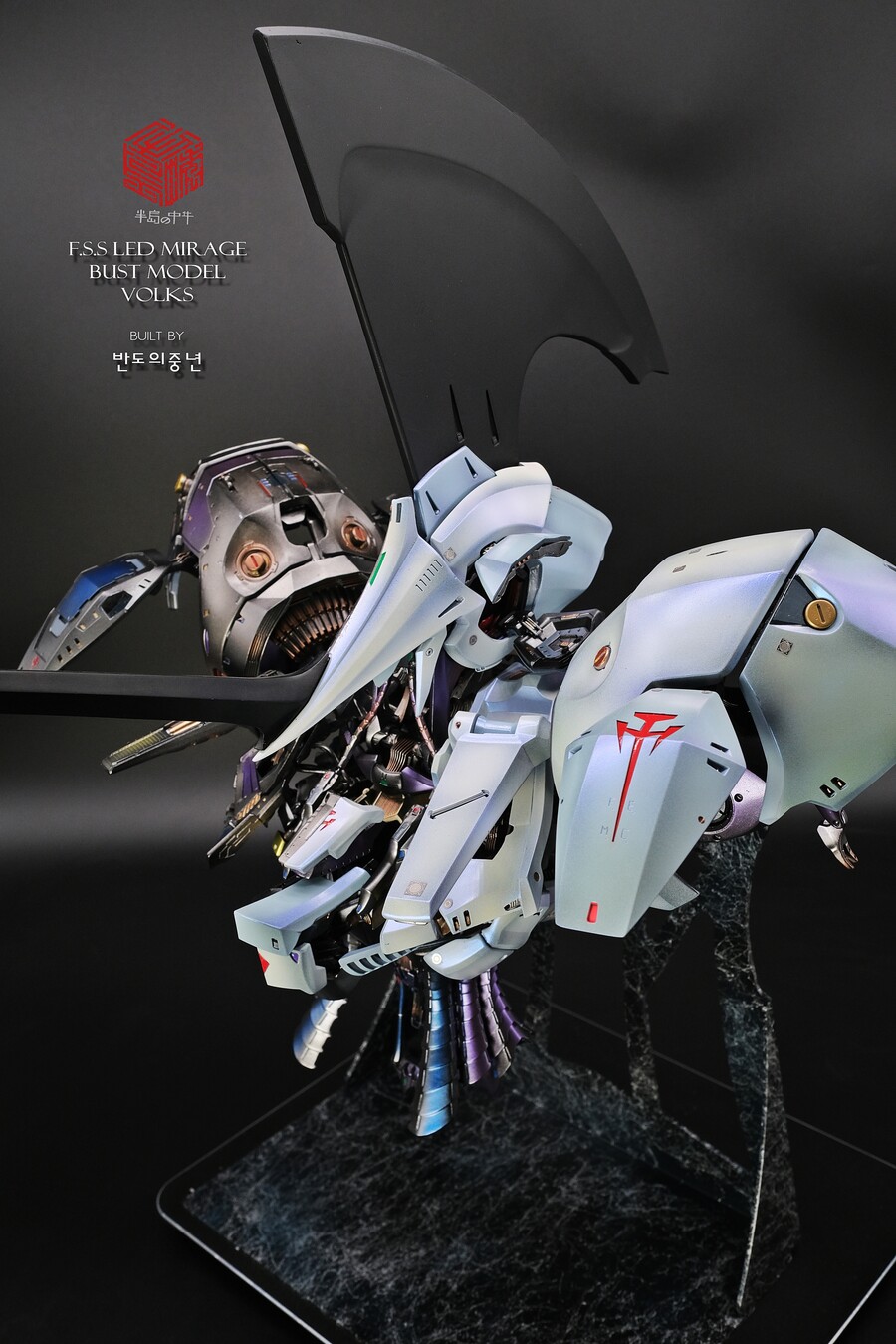 FSS led mirage 레드미라지1/32 흉상 풀레진 반반 | 프라모델 캐릭터모형 갤러리