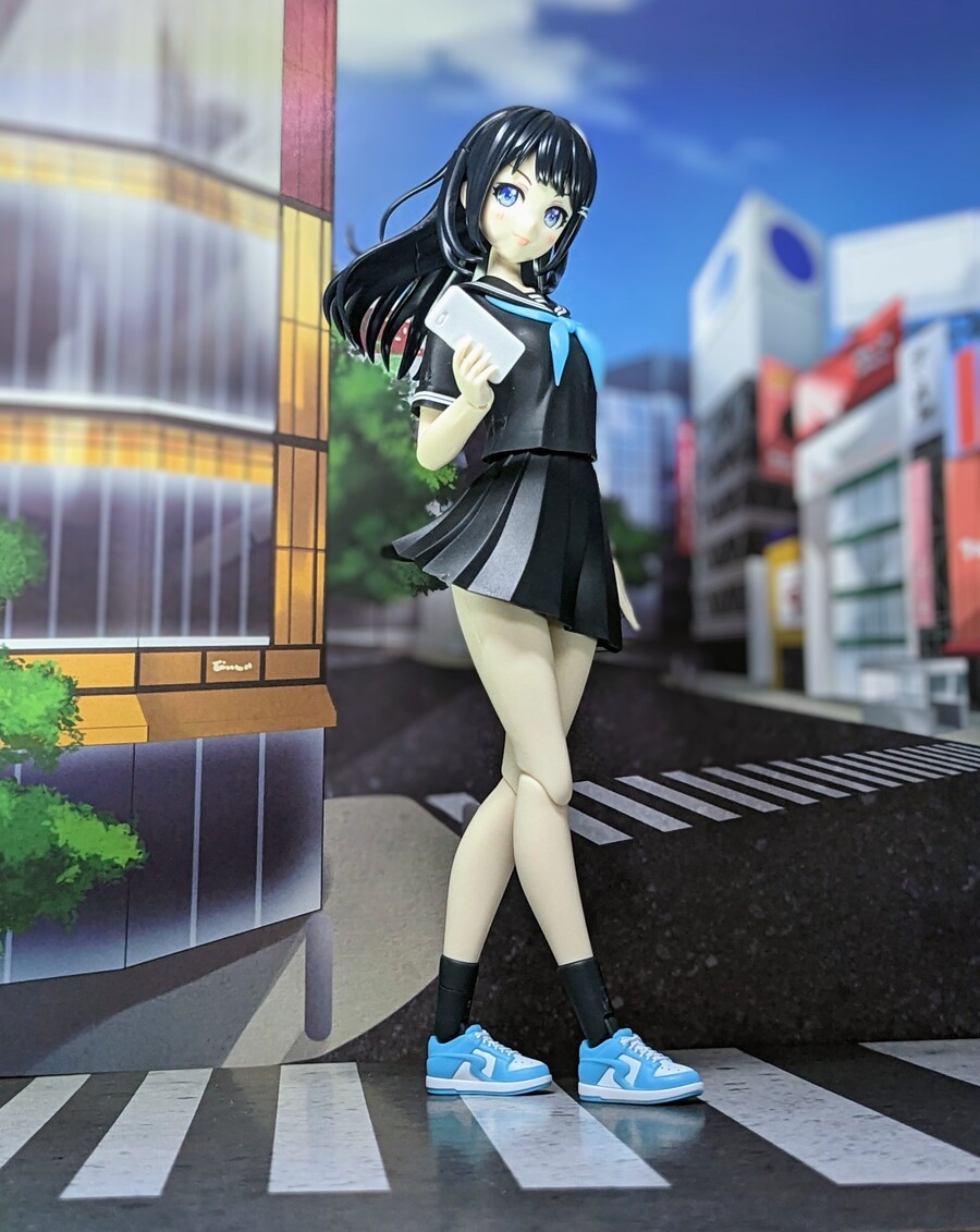 [코토부키야] 창채소녀정원 유우키 마도카 하복 Black Canvas 조립 이미지 | 프라모델 정보