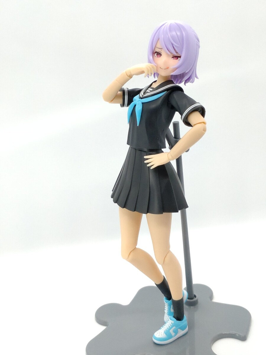 [코토부키야] 창채소녀정원 유우키 마도카 하복 Black Canvas 조립 이미지 | 프라모델 정보 | RULIWEB