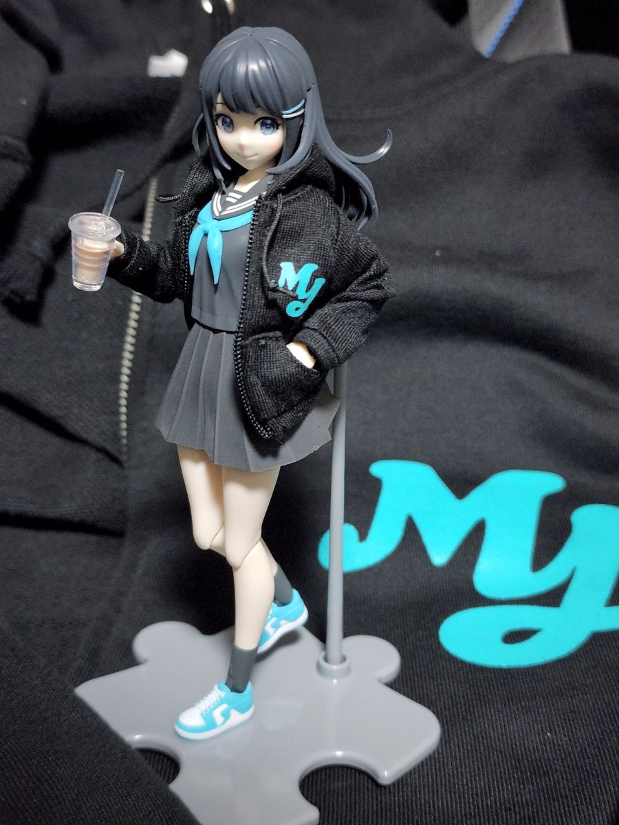 [코토부키야] 마도카 [하복] Black Canvas 가조립 & 조합 사진 | 프라모델 정보