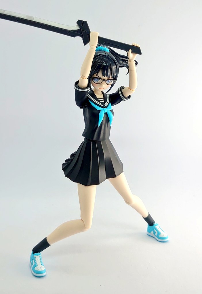 [코토부키야] 마도카 [하복] Black Canvas 가조립 & 조합 사진 | 프라모델 정보