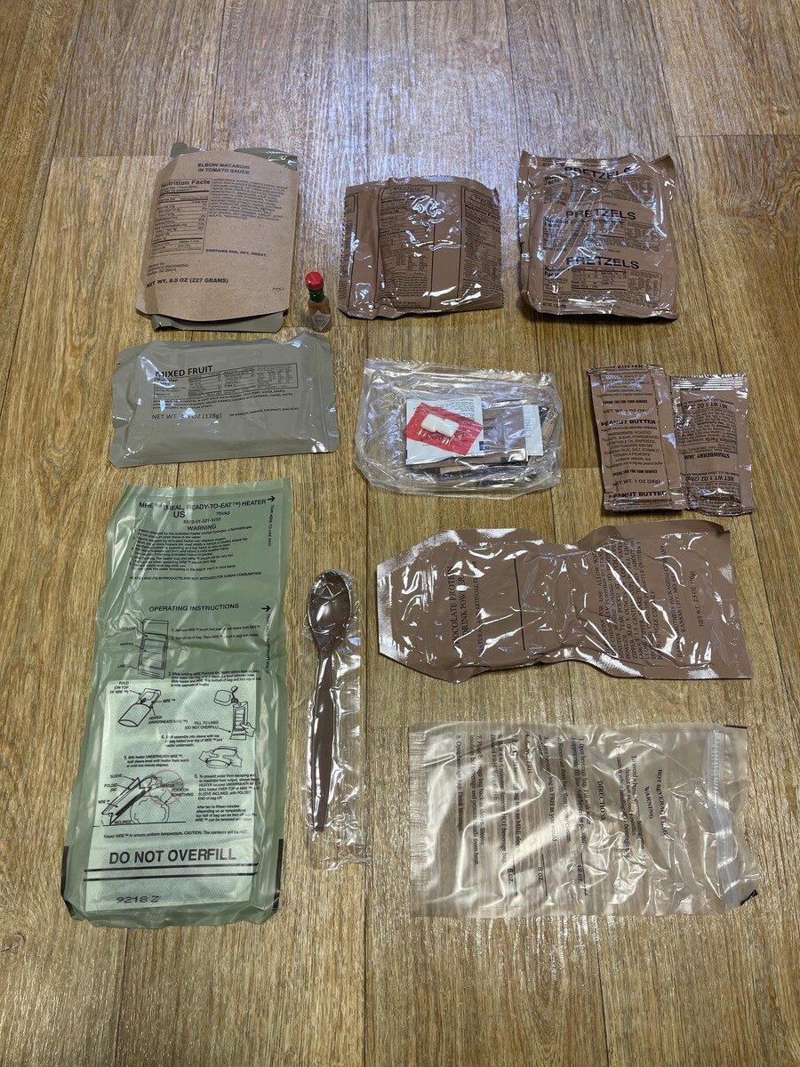 MRE 12. 토마토 소스 엘보우 마카로니 후기 | 음식 갤러리