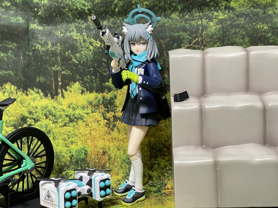 [Figma] 스나오오카미 시로코 + Plamax 로드바이크 | 피규어 갤러리