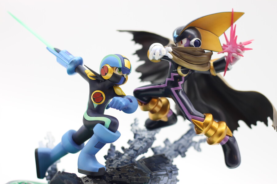 게임캐릭터즈컬렉션DX 록맨에그제 록맨 vs 포르테 | 피규어 갤러리