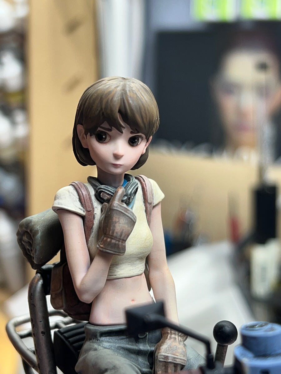 1/12 Junk Rider 완성(사진많음) | 프라모델 캐릭터모형 갤러리