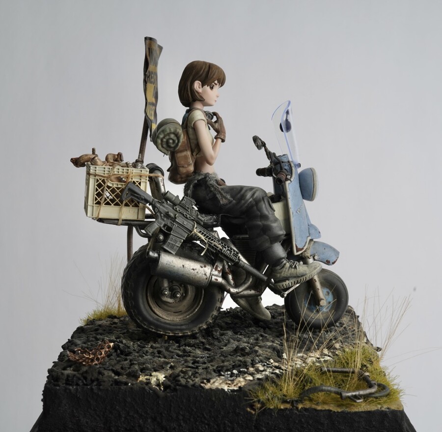 1/12 Junk Rider 완성(사진많음) | 프라모델 캐릭터모형 갤러리