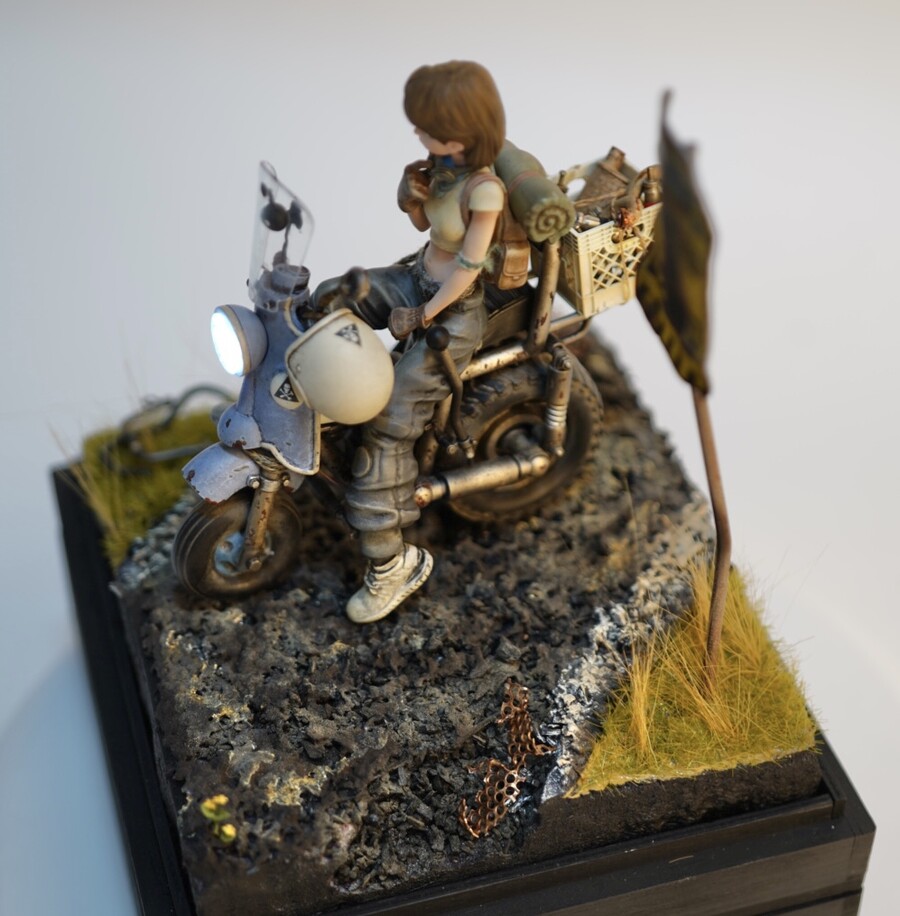 1/12 Junk Rider 완성(사진많음) | 프라모델 캐릭터모형 갤러리