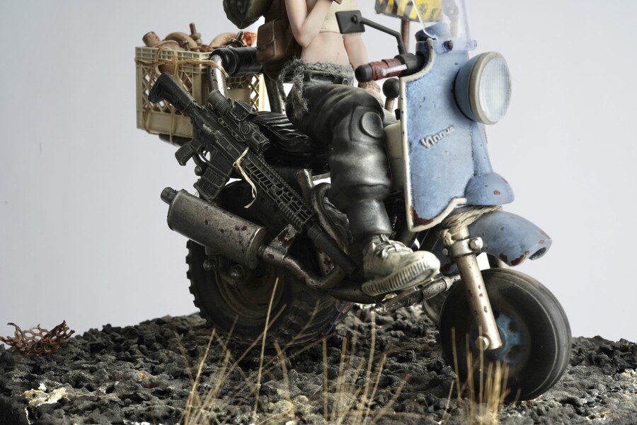 1/12 Junk Rider 완성(사진많음) | 프라모델 캐릭터모형 갤러리