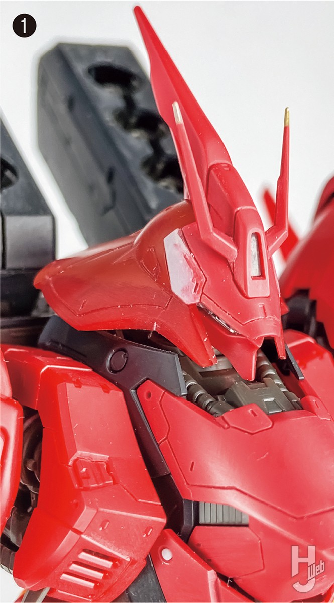 RG MSN-04FF 사자비 HJ 게재 작례 | 프라모델 정보