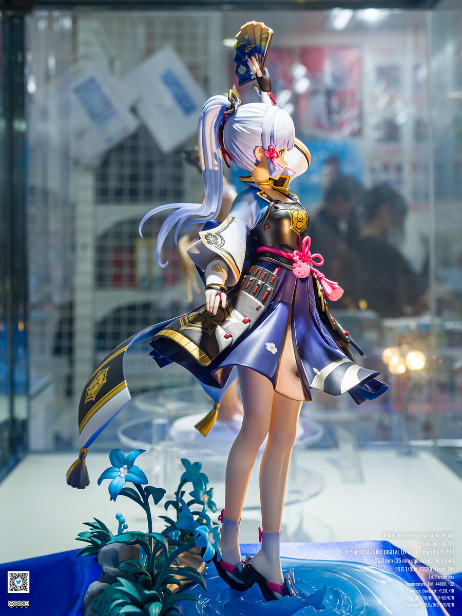 [APEX] 원신- 1/7 카미사토 아야카 눈꽃의 백로 Ver 전시 사진 | 피규어 정보