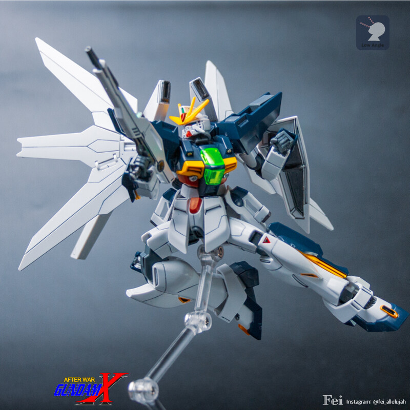 [포징샷] "달은 떠있는가" HG건담 DX포징샷 | 프라모델 캐릭터모형 갤러리