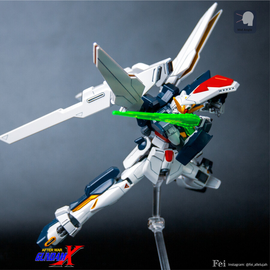 [포징샷] "달은 떠있는가" HG건담 DX포징샷 | 프라모델 캐릭터모형 갤러리