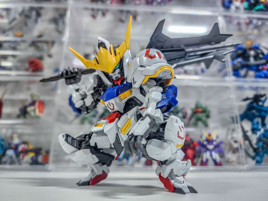 MGSD 건담 발바토스 포징 + 비교 사진 | 프라모델 정보