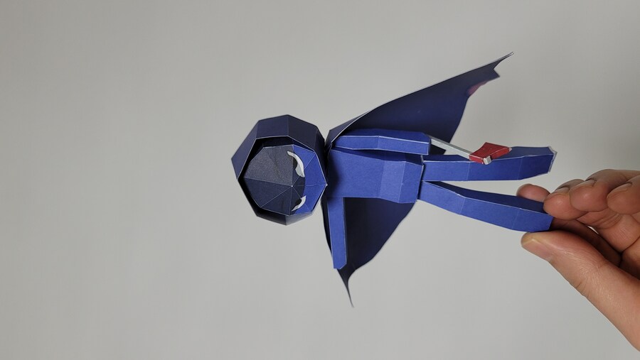 Papercraft sprunki jevin origami 스프런키 제빈 만들기