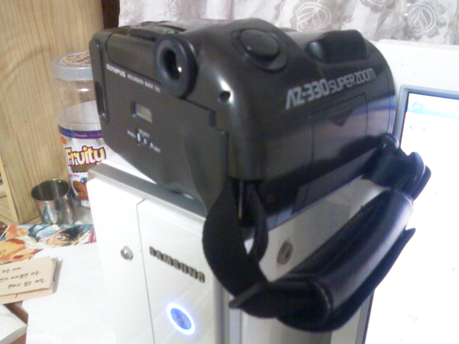 [사진있어요]아버지가 쓰시던 사진기 [OLYMPUS][AZ-330 SUPER ZOOM] 입니다. 이것에대해 알고싶습니다 | 디카 기기 갤러리