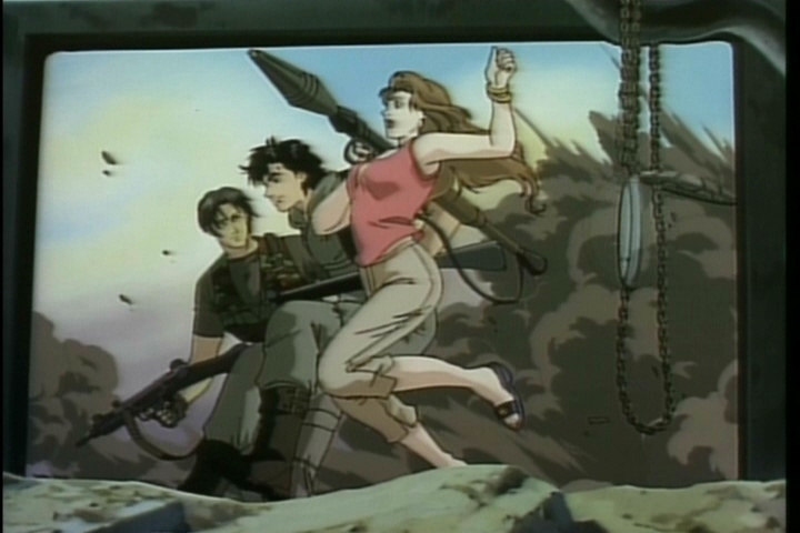 시티헌터 스페셜'99 '흉악범 사에바 료의 최후' 스텝롤. | 애니메이션 갤러리 | RULIWEB